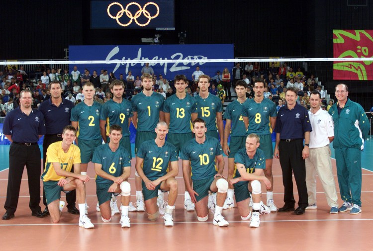 2000 Aus Men Olympics – Australian Volleyball Team Archive